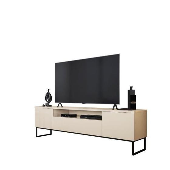 Rack / Bancada AUS 2,00m Modelo Retrô Industrial 2 Portas Com ...