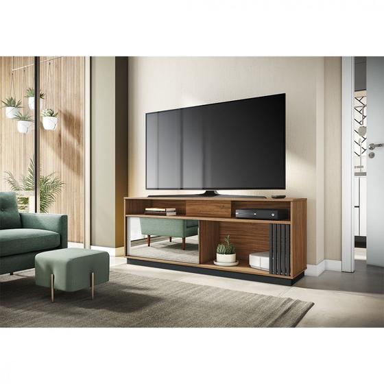 Rack Bancada Colibri CaiobA Para Tv atA 65 Polegadas - Rack - Magazine Luiza