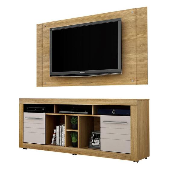 Rack Bancada com Painel Extensível Firenze para TV até 50” - Valdemóveis - Rack com Painel ...