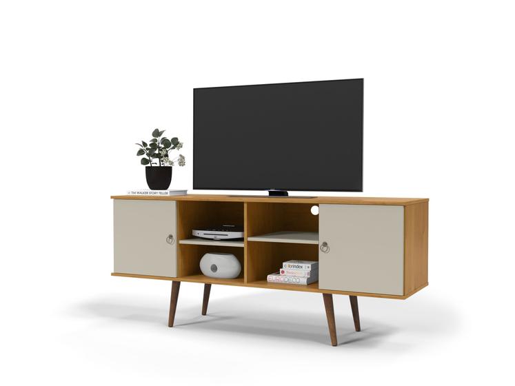 Rack Bancada Home Theater Sala Tv 60 Polegadas Estrela Patrimar - Rack ...