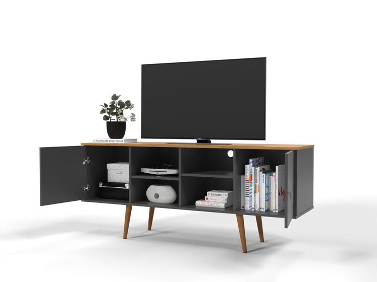 Rack Bancada Home Theater Sala Tv 60 Polegadas Estrela Patrimar ...