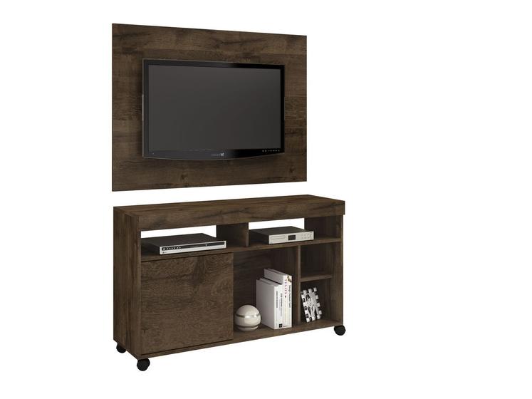 Rack com Painel para TV 42 Polegadas Gurupi - JCM Móveis - JCM Movelaria - Rack com Painel ...