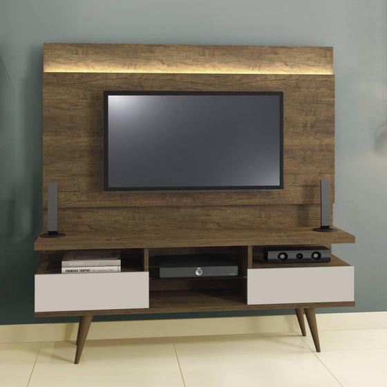 Rack com Painel para TV até 60 Polegadas Athenas Retrô Mavaular Canion ...