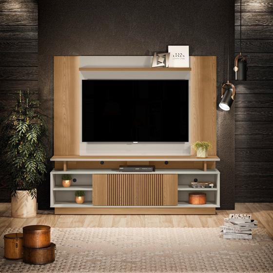 Rack com Painel para TV até 60 Polegadas LED Leblon Aurora Línea Brasil ...