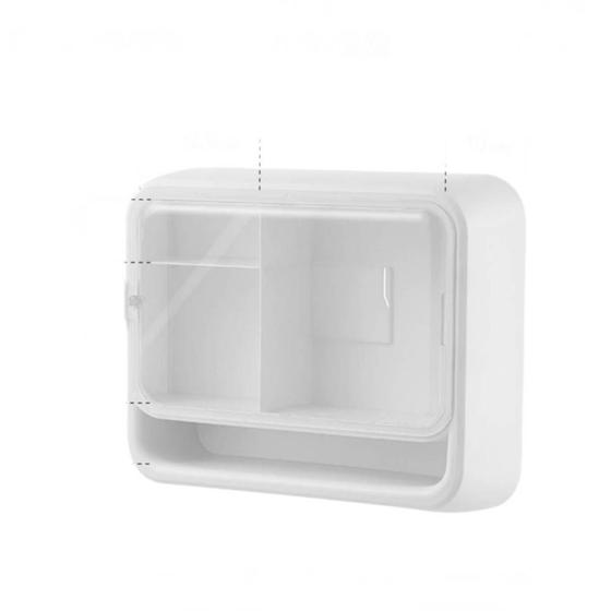 Rack de Armazenamento de Cosméticos para Parede - Instalação sem ...