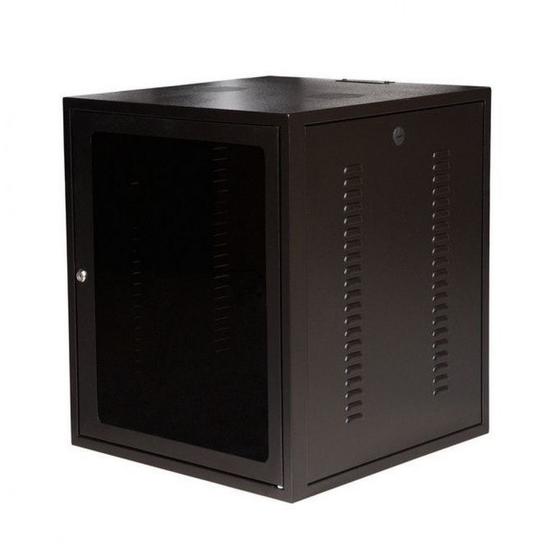 Rack de parede raker 19 9u x550mm preto com porta em acrilico - Rack ...