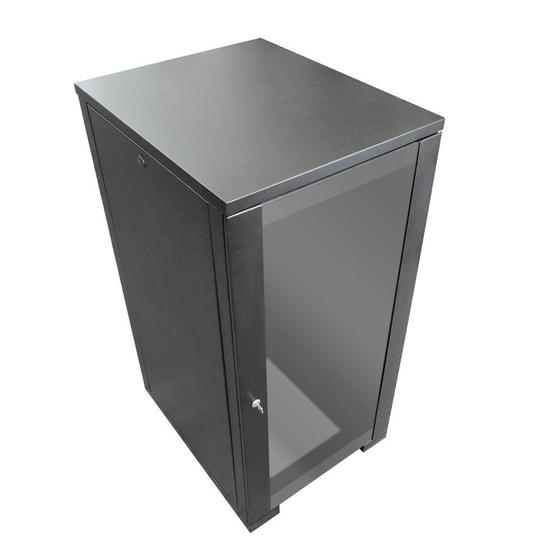 Rack de Piso c/ Porta de Acrílico 16U X 570 Pto Texturizado - Pier ...