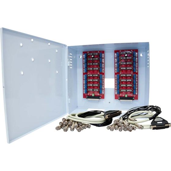 Rack De Segurança 32 Câmeras E Cabo Hd Saturno Flex Onix - Rack ...