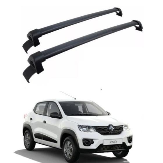 Rack de Teto Kwid 2017 a 2021 Projecar Preto - Rack e Travessa de Teto ...