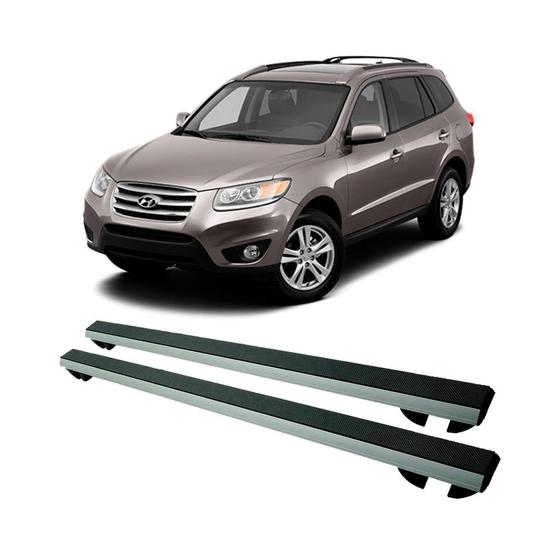 Rack De Teto Santa Fé 2011 A 2013 4 Portas Long Life Grip - Long Life ...