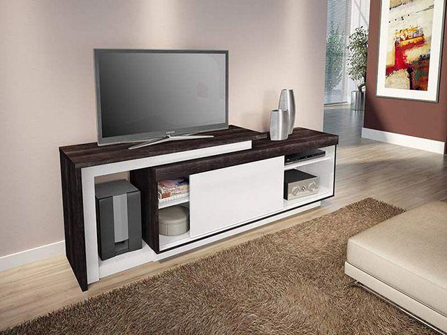 Rack Extensível Pegasus 1 Porta Deslizante - LÍnea Brasil - Rack ...