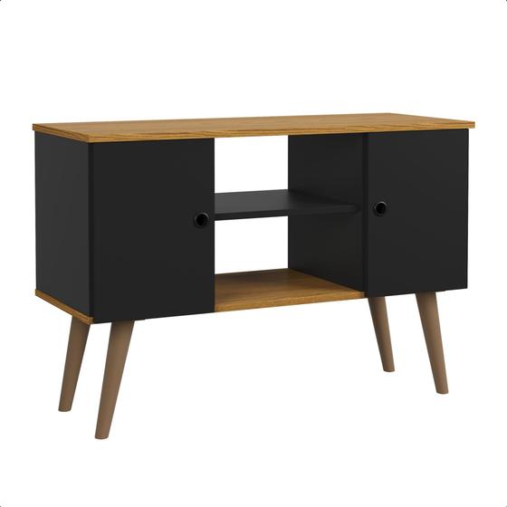 Rack para Sala/ Quarto Suporte Para TV Até 43 Polegadas Retro Moderno ...