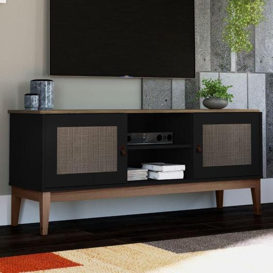 Rack Para Tv Até 60 Polegadas 2 Portas 2 Nichos Mb 1003 Trama ...