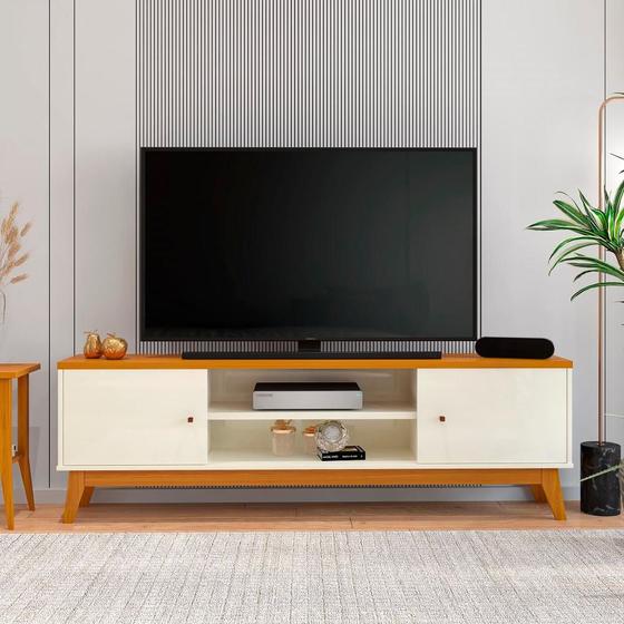 Rack para Tv até 75 Polegadas 2 Portas Itália 180cm - ViaNossa - Rack ...