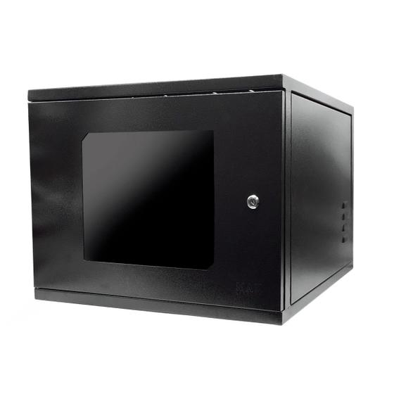 Rack Parede Max Eletron 19" 8U X 570MM, Preto - 4670 - Rack Organizador ...