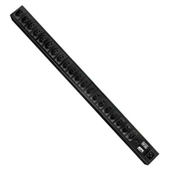 Rack PDU APC 115V/220V 16A Basic RACK Entrada IEC C20 - Saida NBR14136 ...