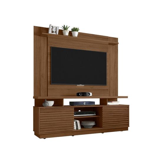 Rack Ripado New Blumenau com Painel Tulum para TV 55 Polegadas Linea Brasil - Rack com Painel ...