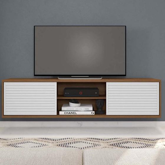 Rack Suspenso para TV até 72 Polegadas 180cm em BP Porta Pier ...