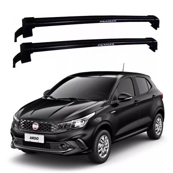 Rack Teto Fiat Argo 2017 2018 2019 Bagageiro Eqmax Preto - Rack e ...