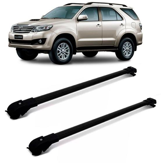 Rack Teto Travessa Toyota Hilux Sw4 2005 A 2014 Slim Preta - SP RACK ...
