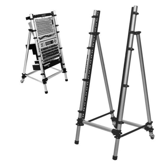 Rack Titanium Periférico de 19 Polegadas RP-120 Profissional Djs Ideal ...