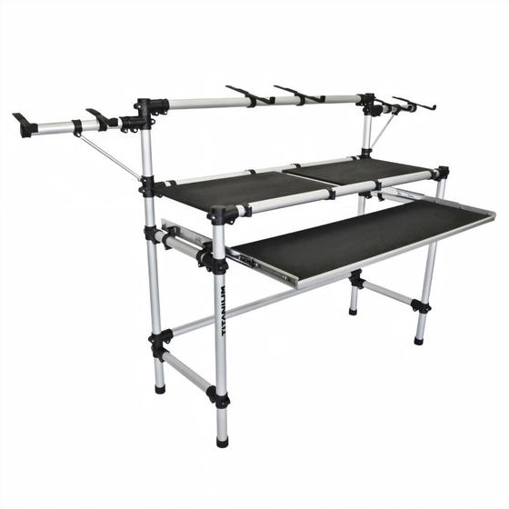 Rack Titanium RDJ Live Suporte Ideal Para Teclado, Controladora, Mixer ...