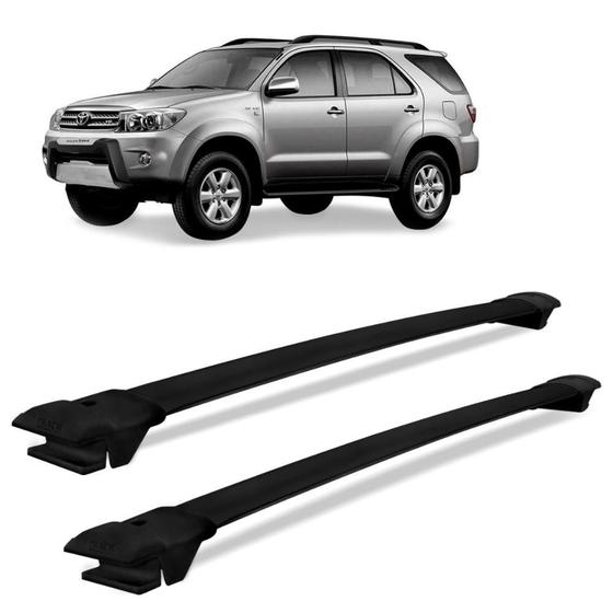 Rack Travessa de Teto Hilux Sw4 2005 a 2015 Alumínio Preto - Track ...