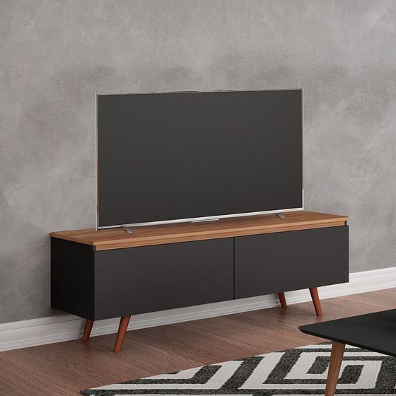 Rack Tuboarte Ruth p/ TV's de até 55" com Pés em estilo Retrô - Rack - Magazine Luiza