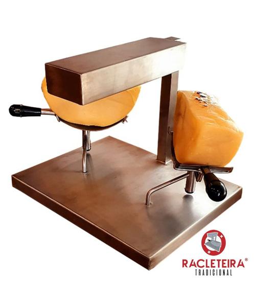 Racleteira 2 Queijos 1200w Inox - Raclette Tradicional - Racleteira ...