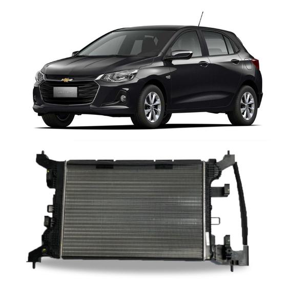 Radiador De Agua Cambio Manual 6 Marchas Pecas Genuinas Gm Onix 2020 Em ...