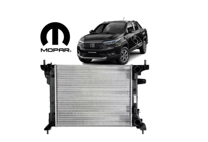 Radiador Original Fiat Strada 1.4 Endurance 2020 2021 2022 52126299 ...
