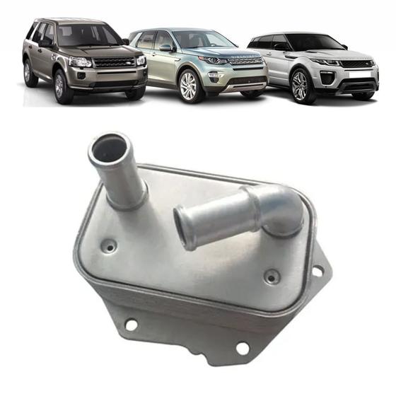 Radiador resfriador trocador calor oleo motor land rover freelander 2 ...