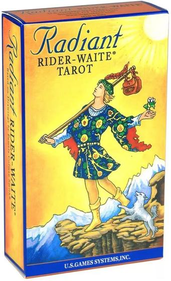 Radiant Rider-Waite Tarot Deck Tarô Radiante De Smith Waite Baralho de ...