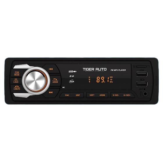 Radio Automotivo Bluetooth Carro Mp3 Fm Usb Sd Tela Led - Tiger Auto - Som Automotivo - Magazine ...