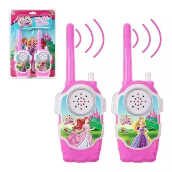 Rádio Comunicador Walk Talk Infantil Meninas Crianças Brinqu - Art ...