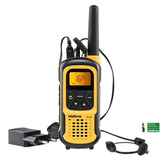 Rádio Comunicador Walkie Talkie Intelbras RC4102 - 26 Canais - Walkie ...