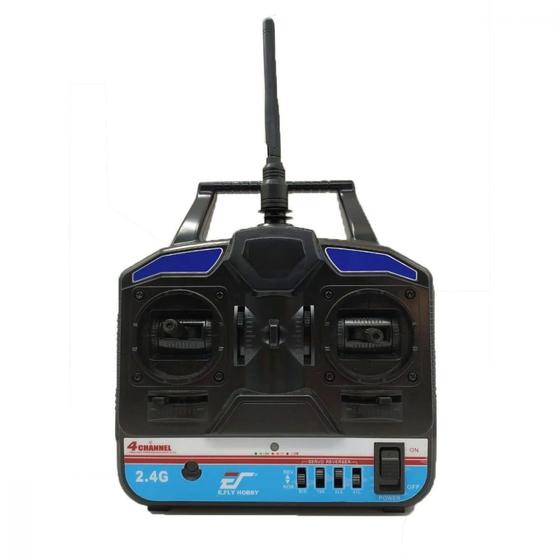 Radio Controle 4 Canais 2.4ghz com Receptor E-fly para Aeromodelos ...