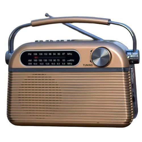 Rádio Modelo Antigo AM FM Estilo Retrô Entrada de Pen Drive - KTS ...