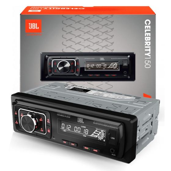 Rádio MP3 Player JBL Celebrity 150 Bluetooth/USB/SD/AM/FM/Auxiliar - 4 x 20w - Som Automotivo ...