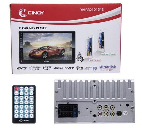 Rádio Multimídia Mp5 Cinoy Led 7 Pol 45w Com Touch-screen - Som ...
