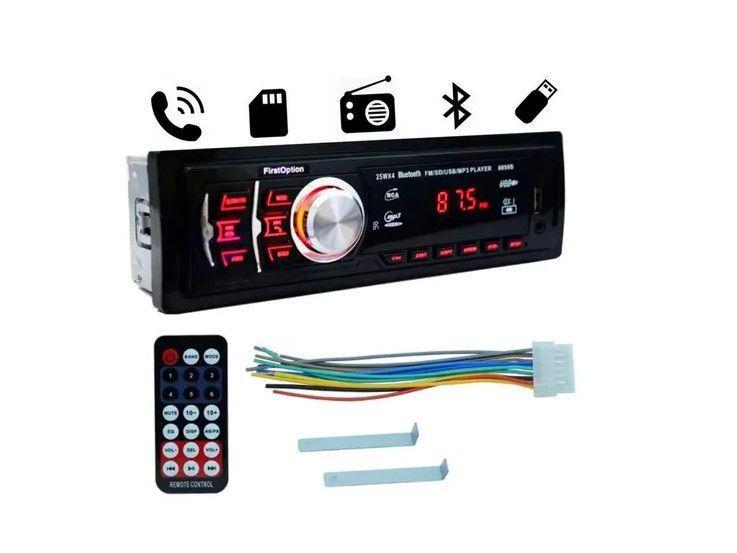 radio para carros first option 8850B com Bluetooth atendimento celular ...