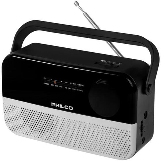 Radio Portatil AM/FM Philco PRR1010BT-SL com Bluetooth 110V ~ 60HZ - Preto/Cinza - 290,90 ...