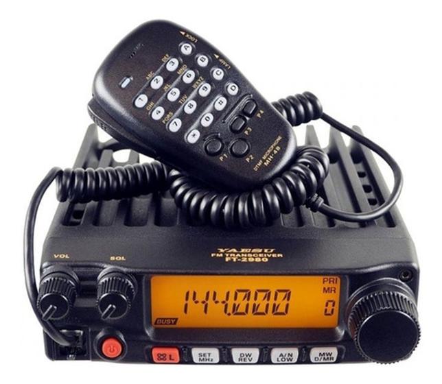 Radio PTT Yaesu Ft2980 NOVO VHF - Rádio Comunicador Fixo e PX ...