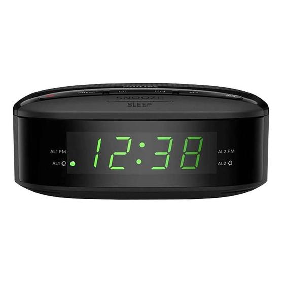 Radio Relogio Despertador Philips Digital Bivolt - Rádio-Relógio ...