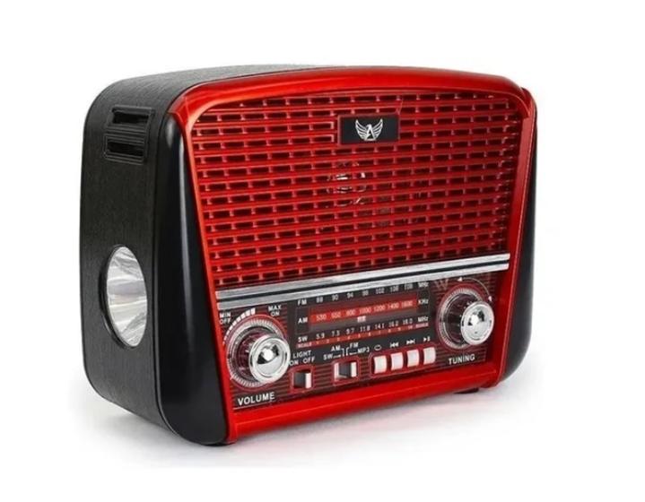 Radio Retro AM FM Modelo Antigo com Entrada USB e Cartão de Memoria ...