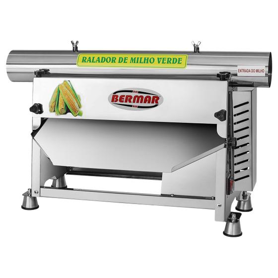 Ralador de milho verde industrial Motor 1/3hp Inox - BM 157 (BM157 / BM ...