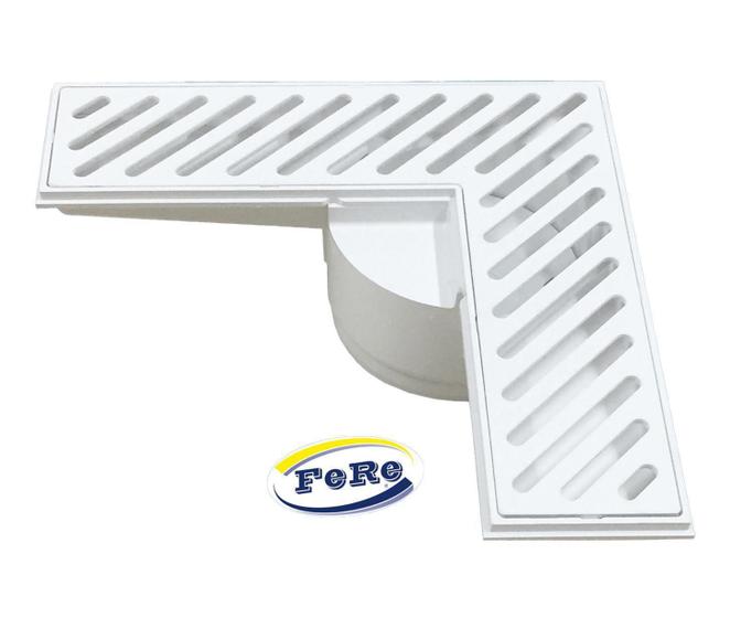 Ralo De Canto Adaptável Em Ralo Seco E Caixa Sifonada 100 Mm - Fere ...