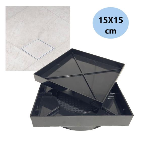 Ralo Invisível Oculto Escondido Seca Piso Inteligente Sifonado Anti ...