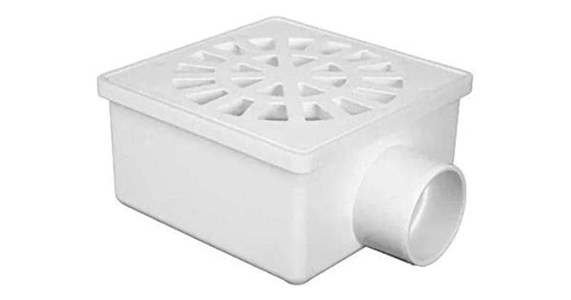 Ralo Sifonado Quadrado Com Grelha Branco - Amanco - Ralo / Grelha ...