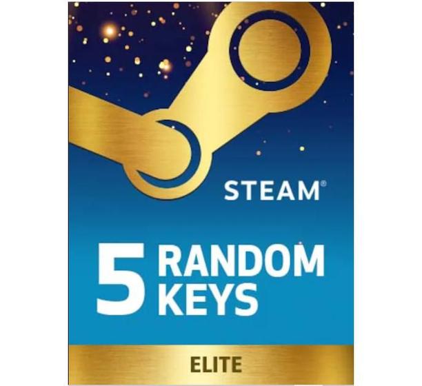 Random ELITE 5 Keys (PC) - Steam Key - Holke - Teclado - Magazine Luiza